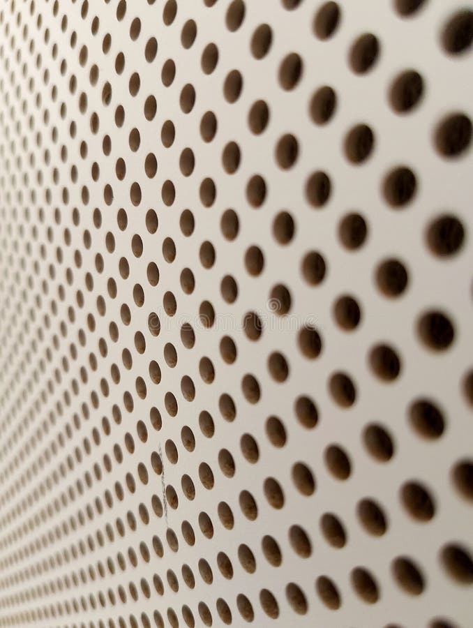 Infinite Perforations: the Art of Industrial Design Stock Photo - Image ...