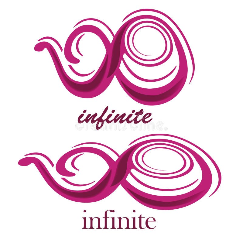 Pink And Purple Infinity Sign