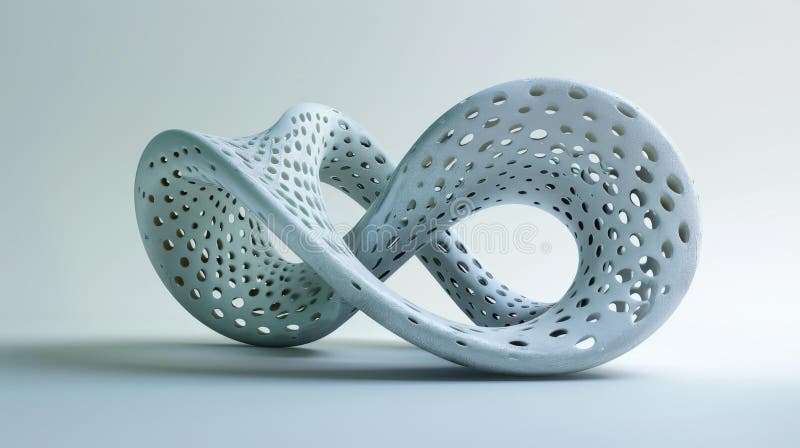 An Infinite Sculpture that Merges Reality with Illusion, Ai Generated ...