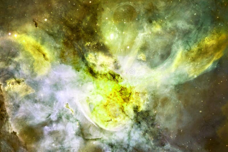 Infinite Space with Nebulae and Stars Stock Image - Image of dark ...