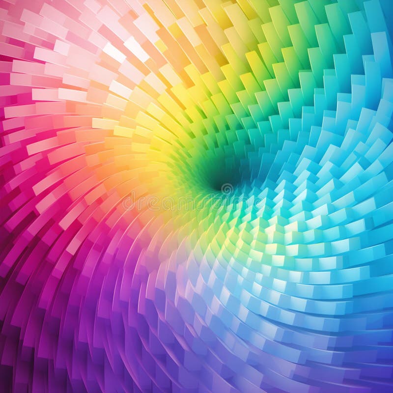 Infinite Spectrum: a Gradient Spectrum Stretching To Infinity Stock ...