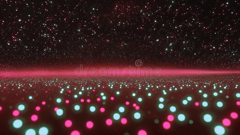Infinite Starfield â€“ Cosmic Lightscape Stock Illustration ...
