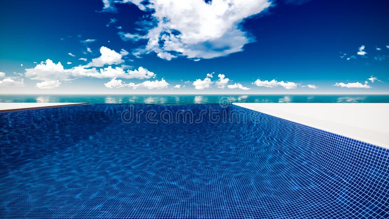 Swimming Pool Water Surface Stock Image - Image of reflection, leisure ...