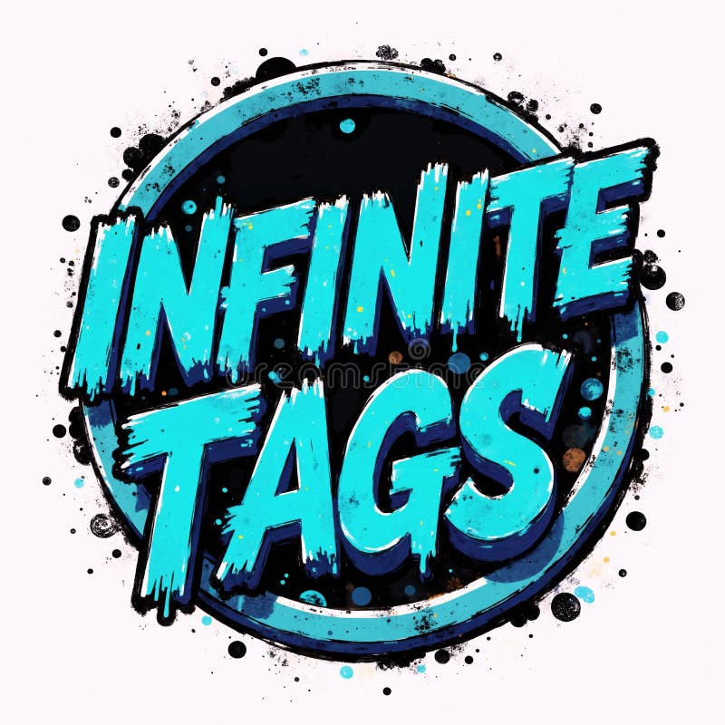 Infinite Tags is a Logo for a Company Stock Illustration - Illustration ...