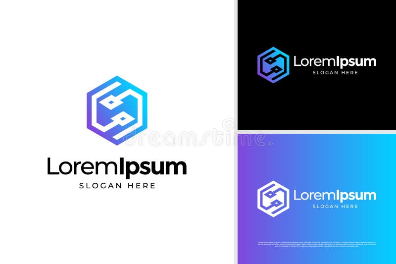 Infinite Technology Logo Vector Design Stock Vector - Illustration of ...