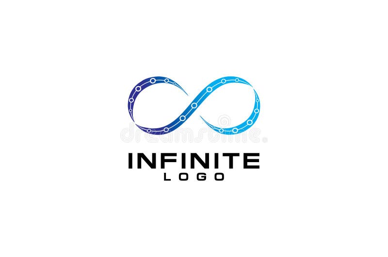 Infinite Technology Logo Design Vector Stock Vector - Illustration of ...