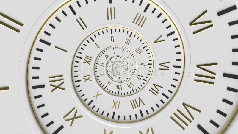 Infinite time concept. stock footage. Video of mystery - 197717544