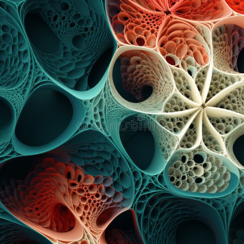 Infinite Universe Complex Mathematical Designs with Textured Organic ...