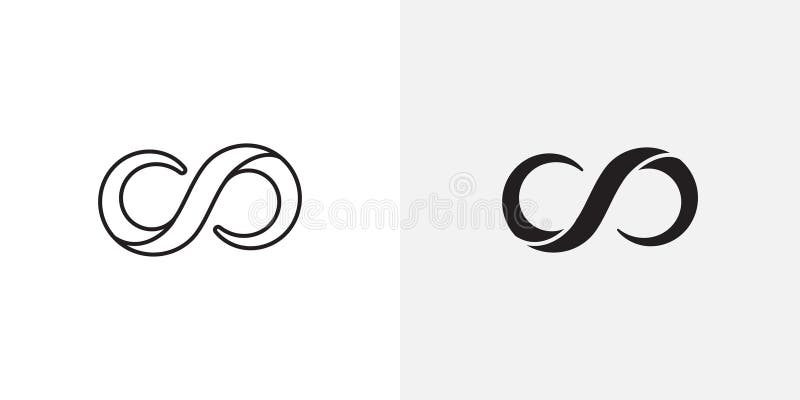 Infinite vecor icon set stock vector. Illustration of paper - 340376377