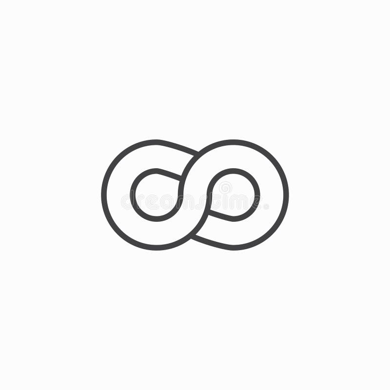 Infinite vecor icon set stock vector. Illustration of creative - 340398641