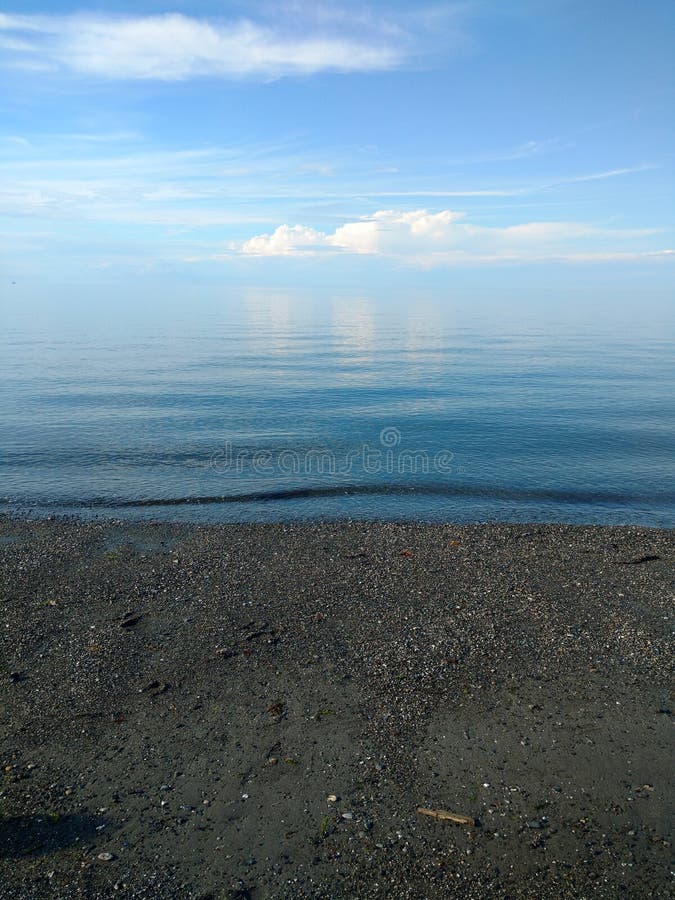 Infinite water stock image. Image of summer, cloudy, nature - 83837399