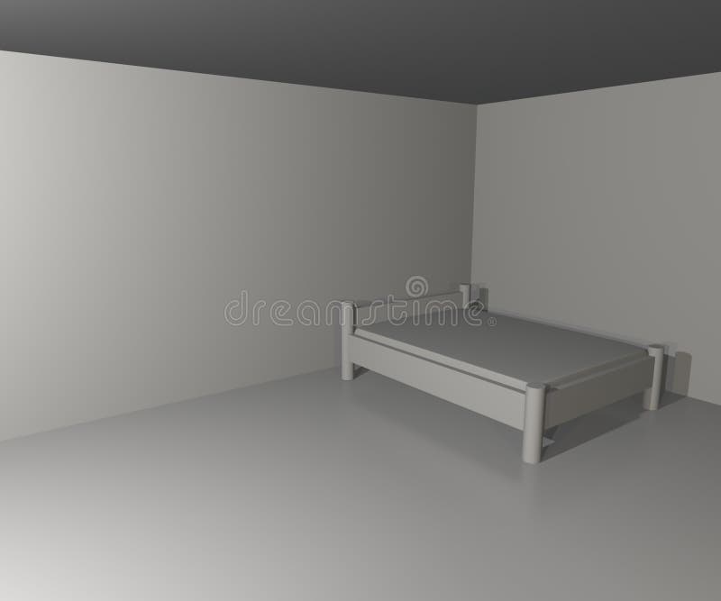 Infinite White Space Background Stock Illustration - Illustration of ...