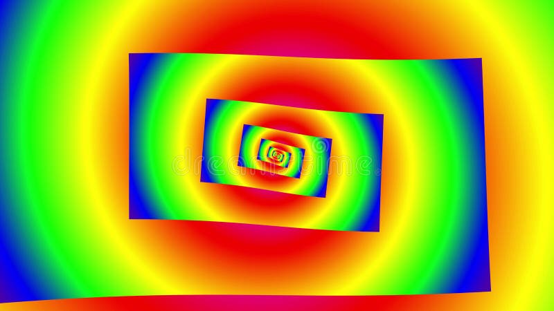 Infinite Zoom Vibrant Color Gradient Background Stock Video - Video of ...