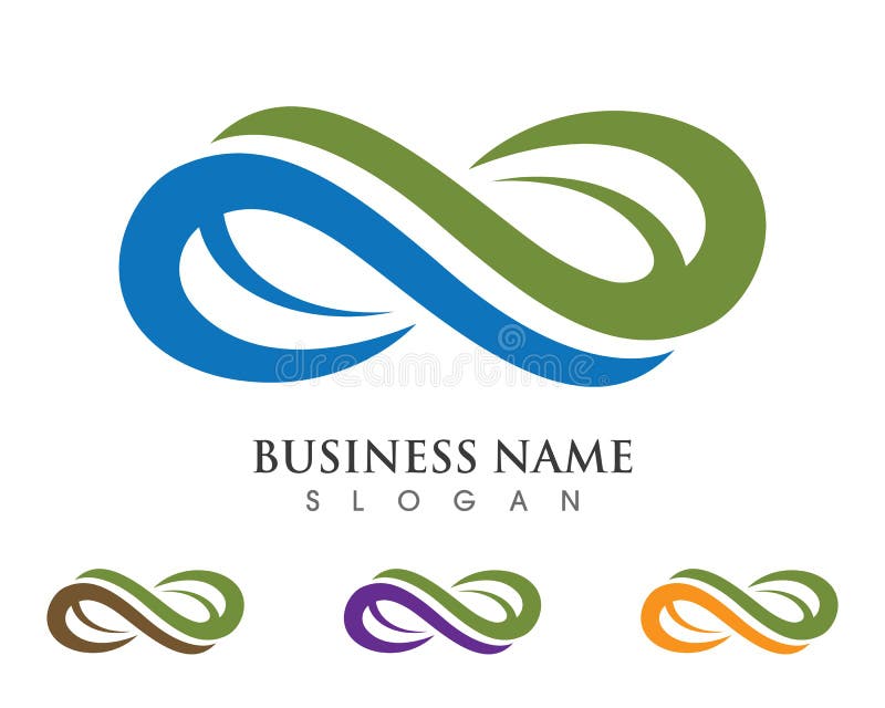 Infinito Logo Template ilustración del vector. Ilustración de creativo ...