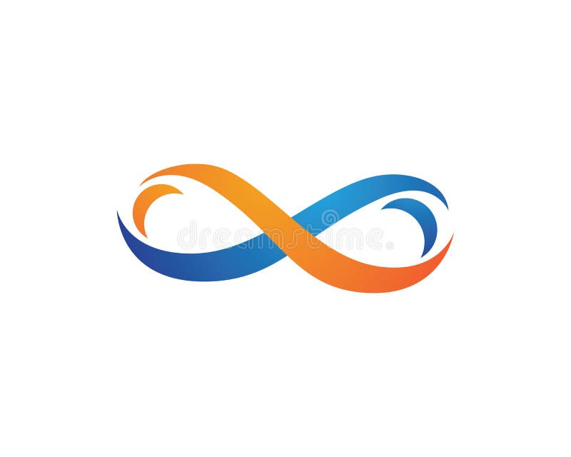 Infinito Logo Template stock de ilustración. Ilustración de template ...