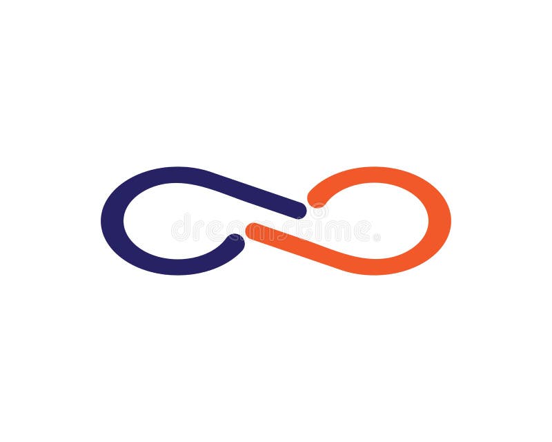 Infinito Logo Template ilustración del vector. Ilustración de muestra ...