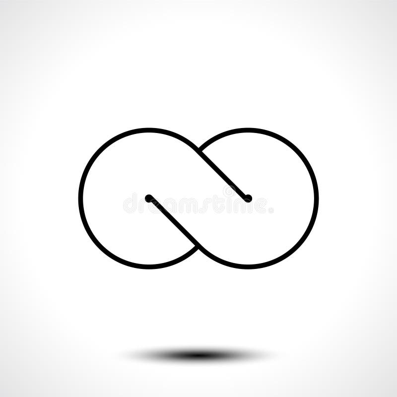 Infinity Symbol Line Icon,eternal, Limitless, Endless, Life Logo Stock ...