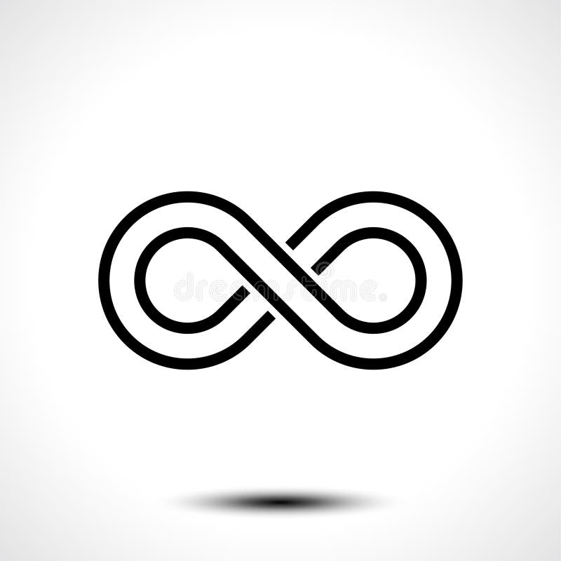 Infinity Symbol Line Icon,eternal, Limitless, Endless, Life Logo Stock ...