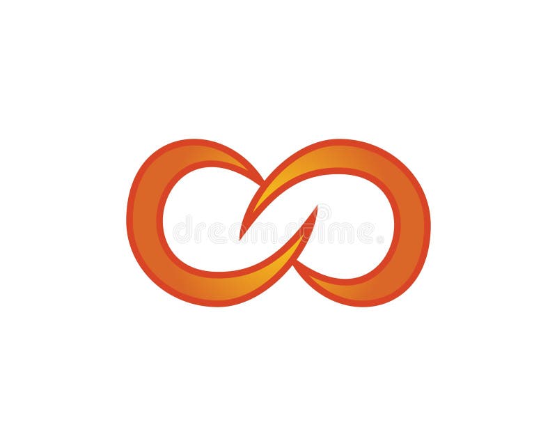 Infinity 4 Logo Icon Template Stock Illustration - Illustration of ...