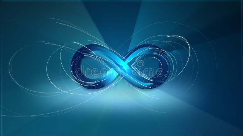 Infinity Abstract Illustrator Design Stock Illustration - Illustration ...