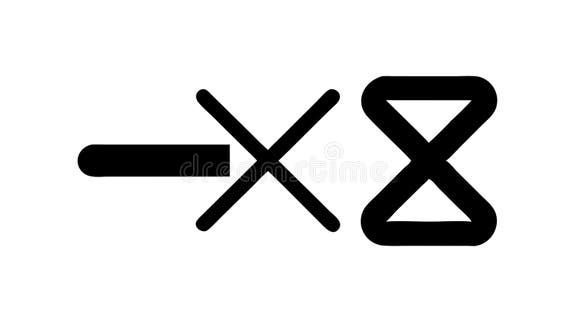 Infinity with Arrows Vector Icon, Loop Process and Cycle Symbol, Vector ...