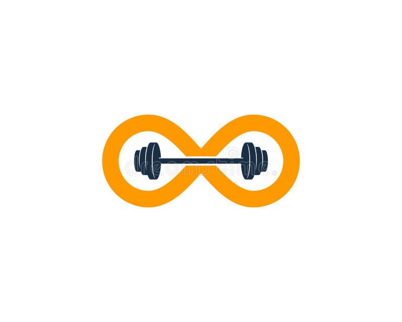 Barbell Dna Logo Icon Design Stock Vector - Illustration of genome ...