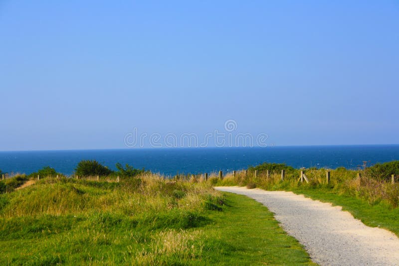 The infinity blue stock image. Image of coast, terrain - 223068901