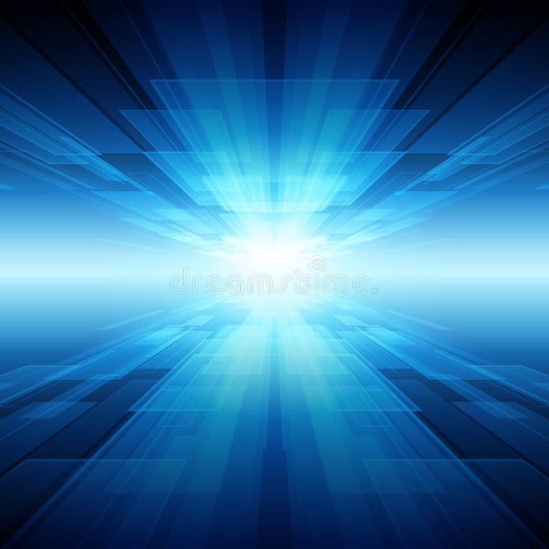 Infinity blue background stock illustration. Illustration of infinity ...
