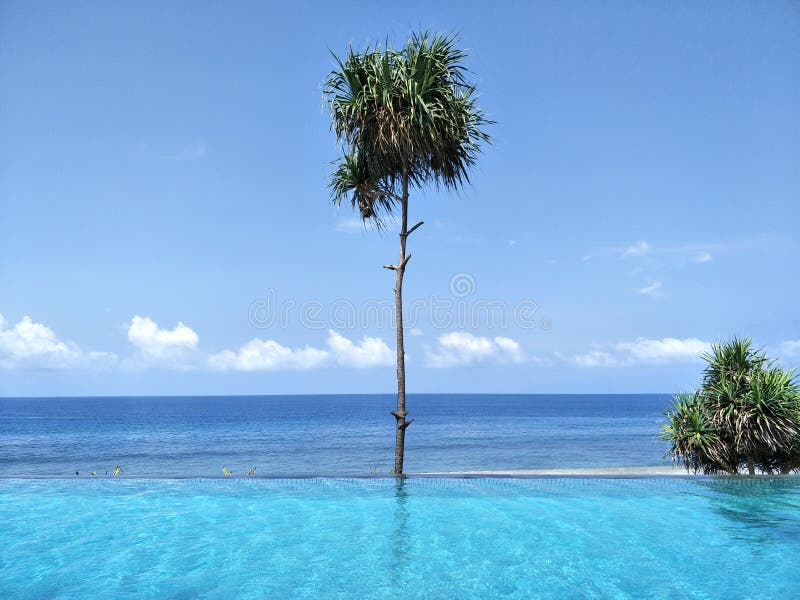 Infinity Blue stock image. Image of blue, pool, infinity - 131991275
