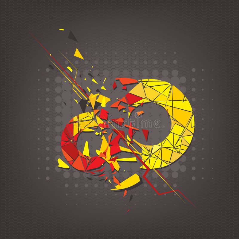 Broken Infinity Icon. Flat Design Gray Color Symbol. Modern UI W Stock ...