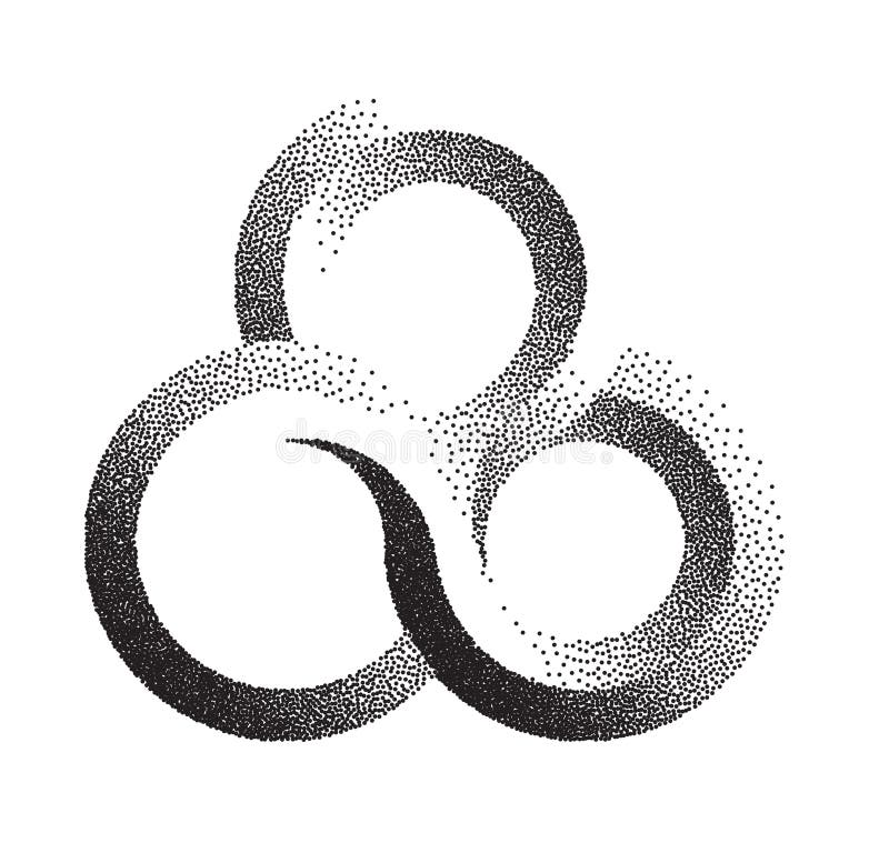 Infinity Circle. Abstract Geometric Round Shape. Stock Vector ...