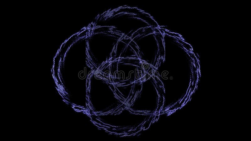 Infinity Circles of Blue Lines Stock Video - Video of real, symbol ...