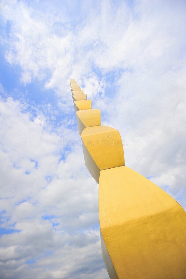 Infinity Column, Brancusi, Romania Stock Image - Image of sculpture ...