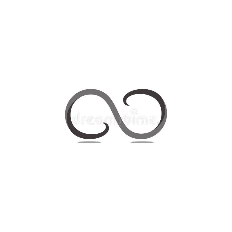 Infinity 3d Ribbon Shape Colors Design Logo Vector Stock Vector ...