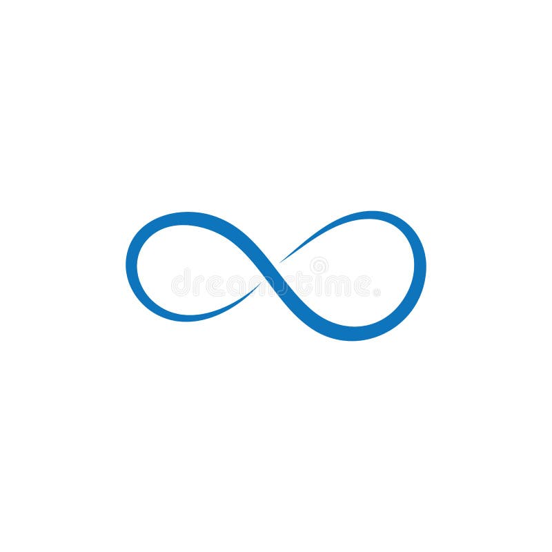 Infinity Design Infinity Logo Vector Logo Stock Vector - Illustration ...