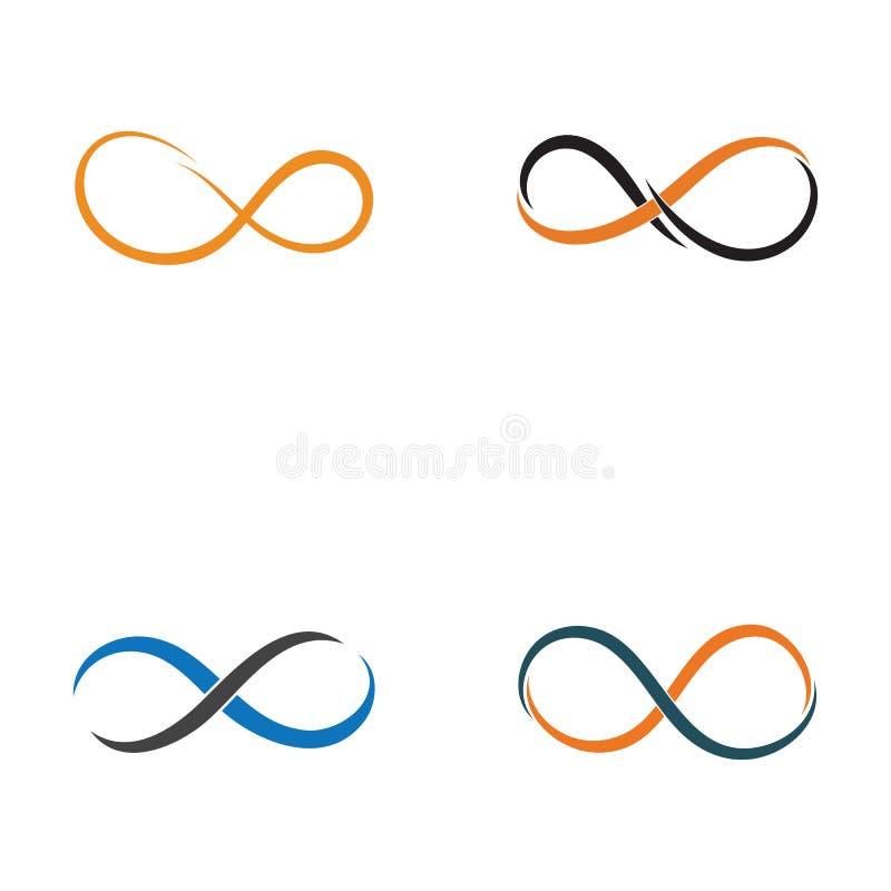 Infinity Design Infinity Logo Vector Logo Stock Vector - Illustration ...