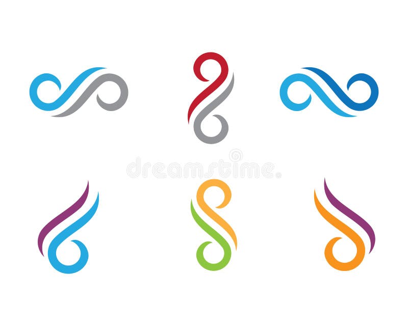Infinity Logo Vector Template Stock Vector - Illustration of emblem ...