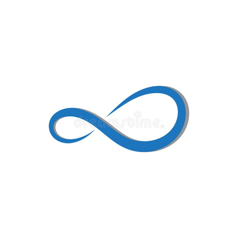 Infinity Design Infinity Logo Vector Logo Stock Vector - Illustration ...