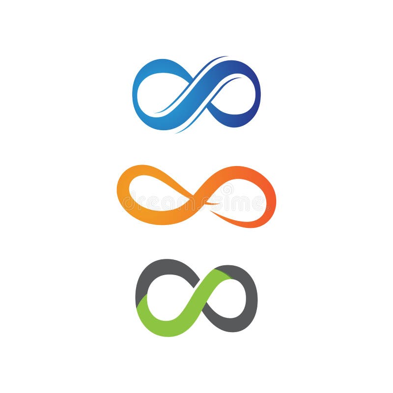Infinity Design Infinity Logo Vector Logo Stock Vector - Illustration ...