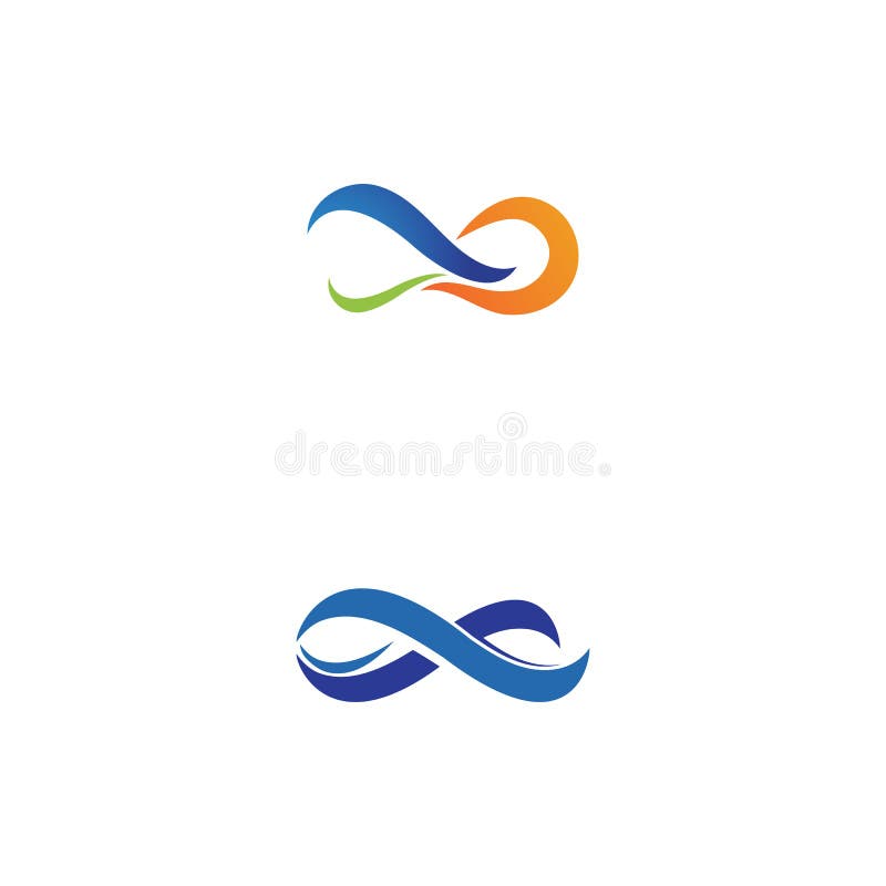 Infinity Design Vector Icon Illustration Logo Template Design Stock ...