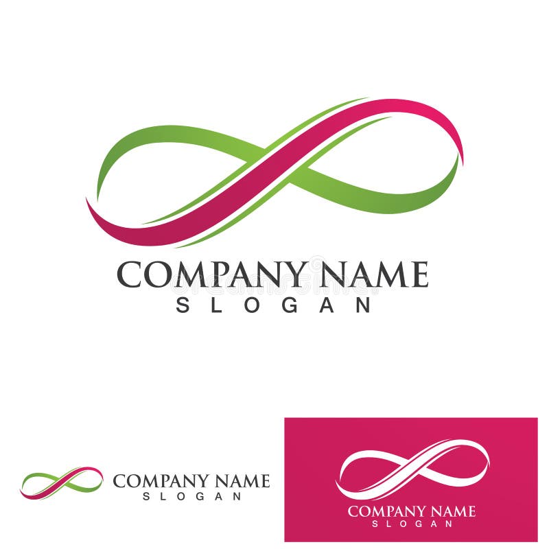 Infinity Design Vector Logo Icon Stock Illustration - Illustration of ...