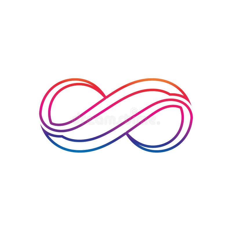 Infinity Rainbow Logo Stock Illustrations – 581 Infinity Rainbow Logo ...