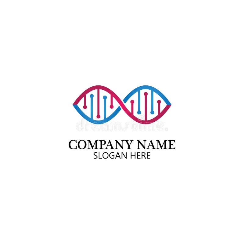 Infinity DNA Logo Icon Vector Stock Vector - Illustration of vector ...