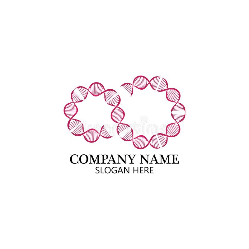 Infinity DNA Logo Icon Vector Stock Vector - Illustration of background ...