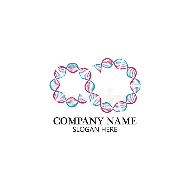 Infinity DNA Logo Icon Vector Stock Illustration - Illustration of ...
