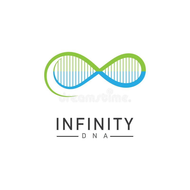 Infinity Dna Logo Icon Vector Stock Vector - Illustration of geometric ...