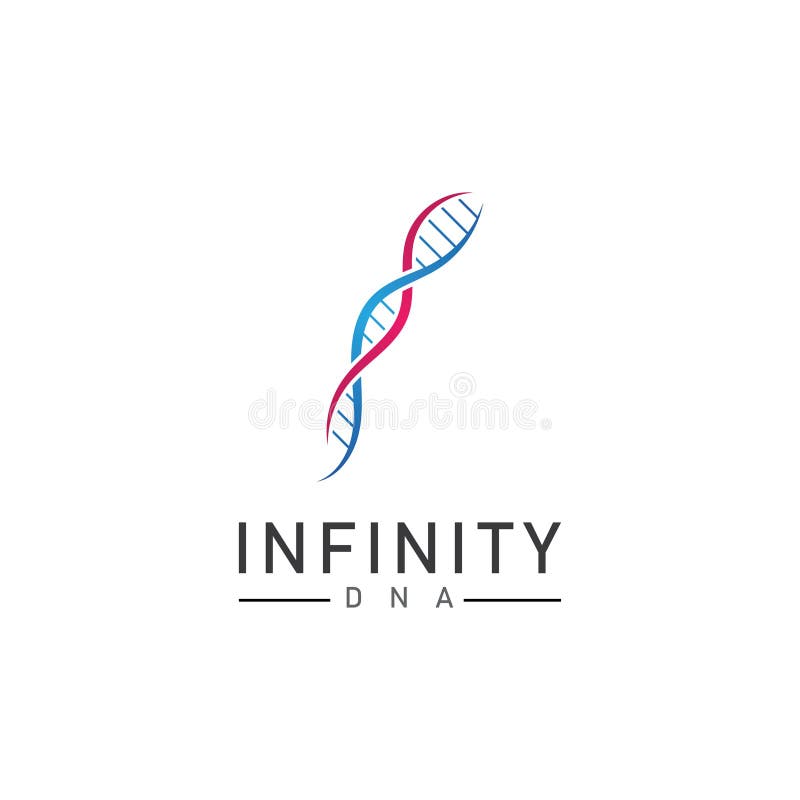 Infinity Dna Logo Icon Vector Stock Vector - Illustration of geometric ...