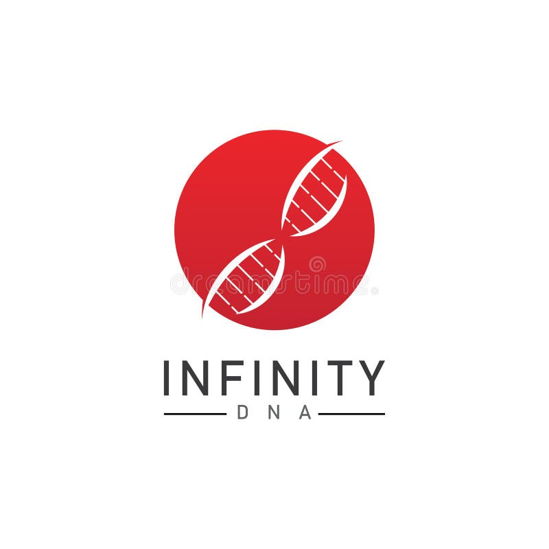 Infinity Dna Logo Icon Vector Stock Illustration - Illustration of ...
