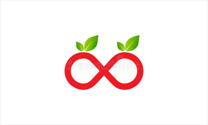 Infinity Eco Logo Design Illustration Vector Template Illustration ...