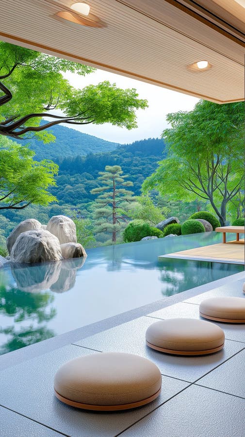 Infinity Edge, Timeless Beauty Stock Illustration - Illustration of ...